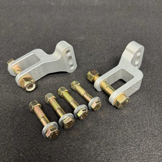 Double Shear Billet Shock Mounts - 1" Offset - TRZ Motorsports